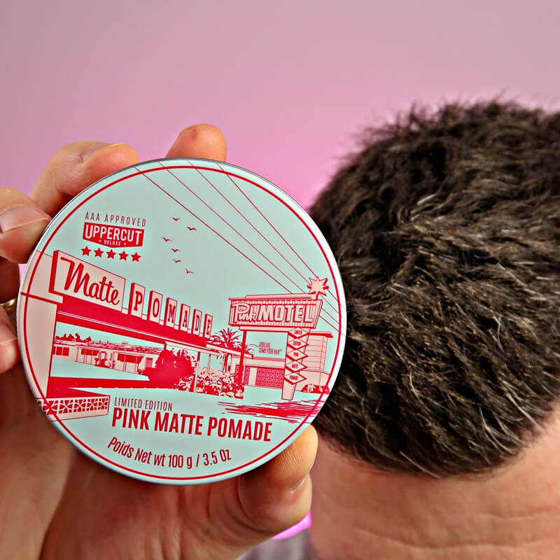 Uppercut Pink Matte Pomade LTD 100 g - Nejlepší matná pomáda na vlasy ...