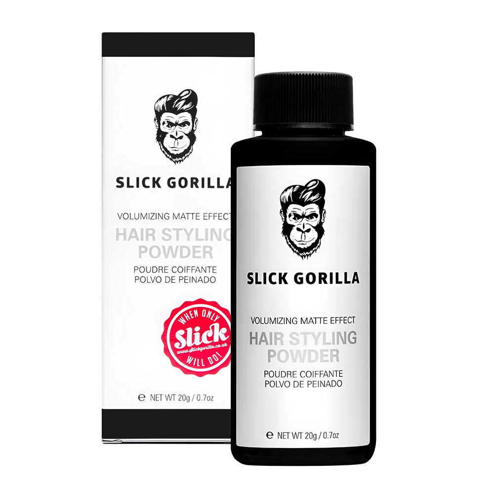 Slick Gorilla Matt Hair Styling Powder Set 3×20 g - Sada tří pudrů na ...