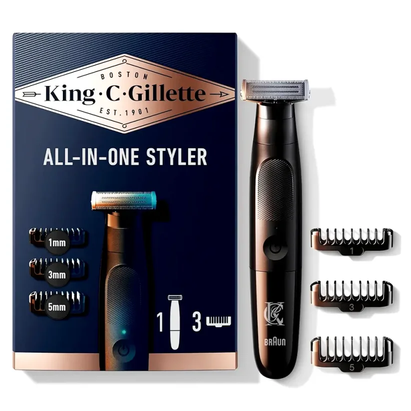 Gillette King C. Style Master Trimmer Zastřihovač vousů a strniště ...